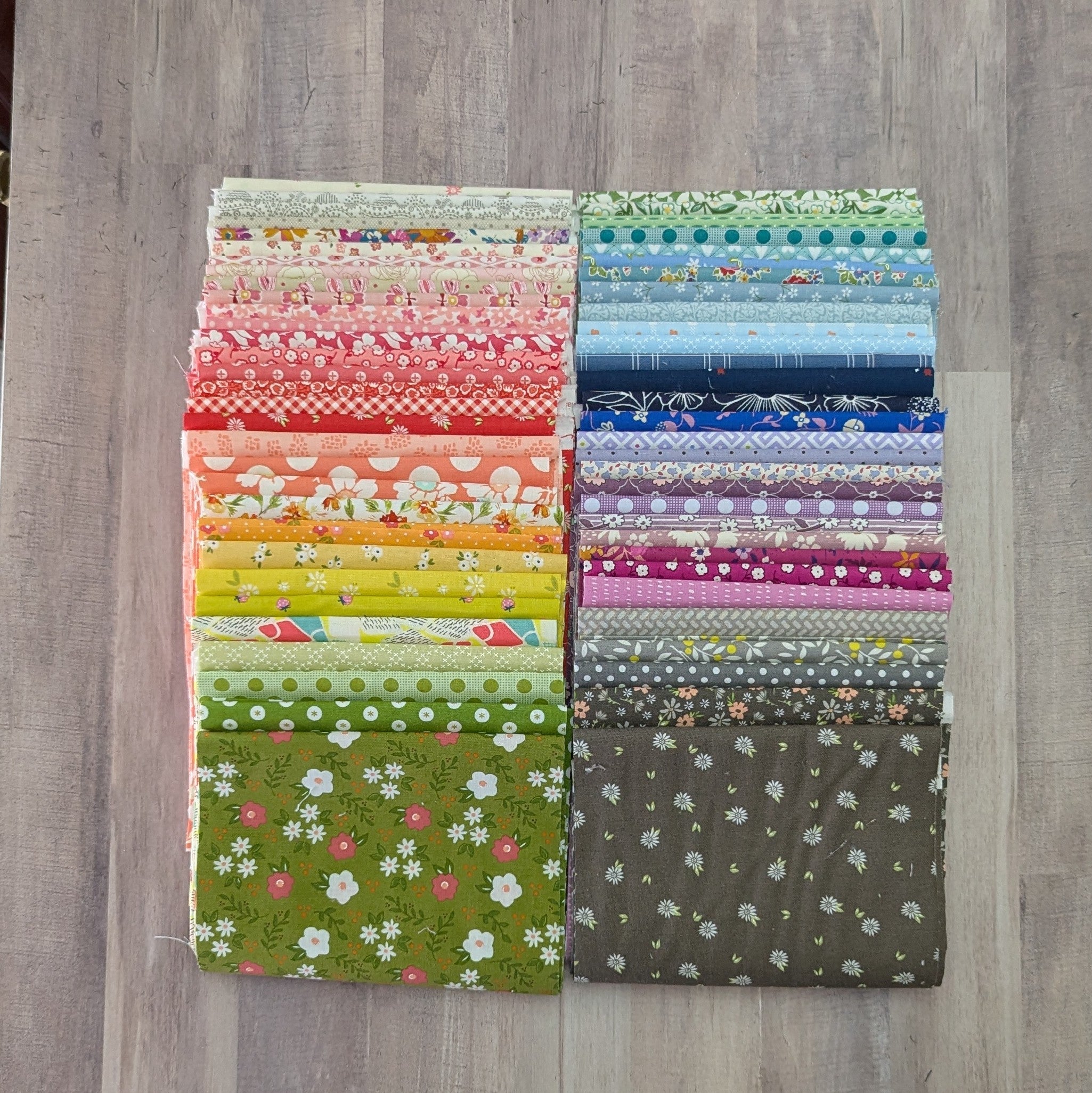 Wensleydale Fabric Kit | 62 curated fabrics | 6-1/4" strips – Quilted ...