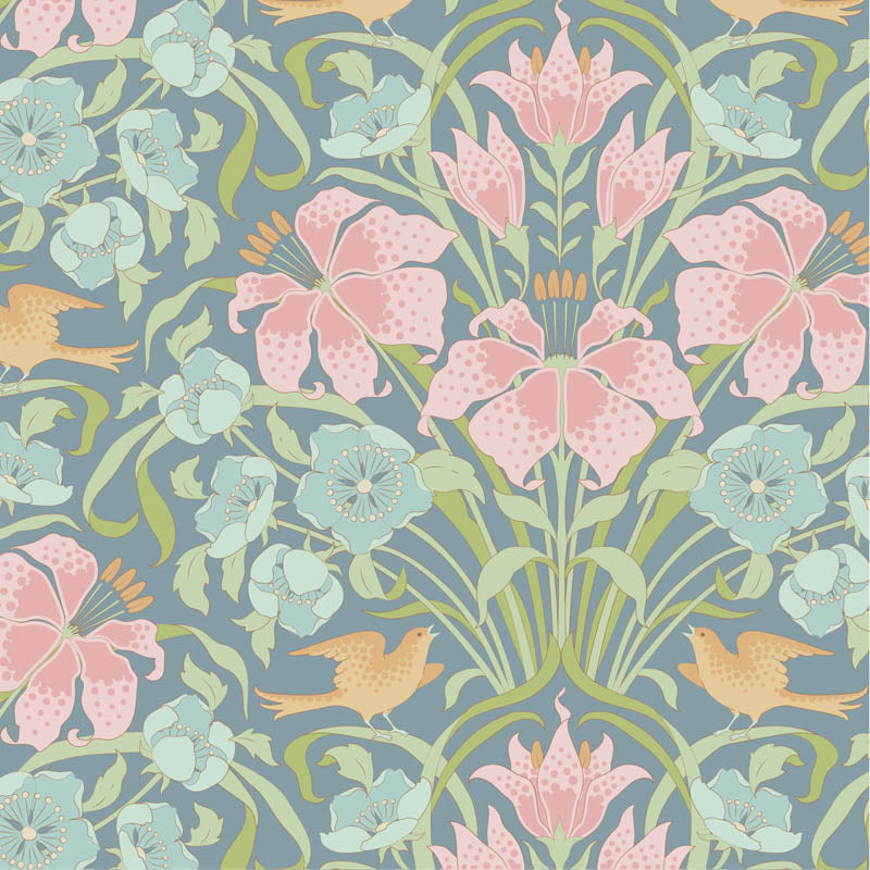 PREORDER | Tilda | Songbird | Songbird | Blue | 100652 – Quilted Chicken