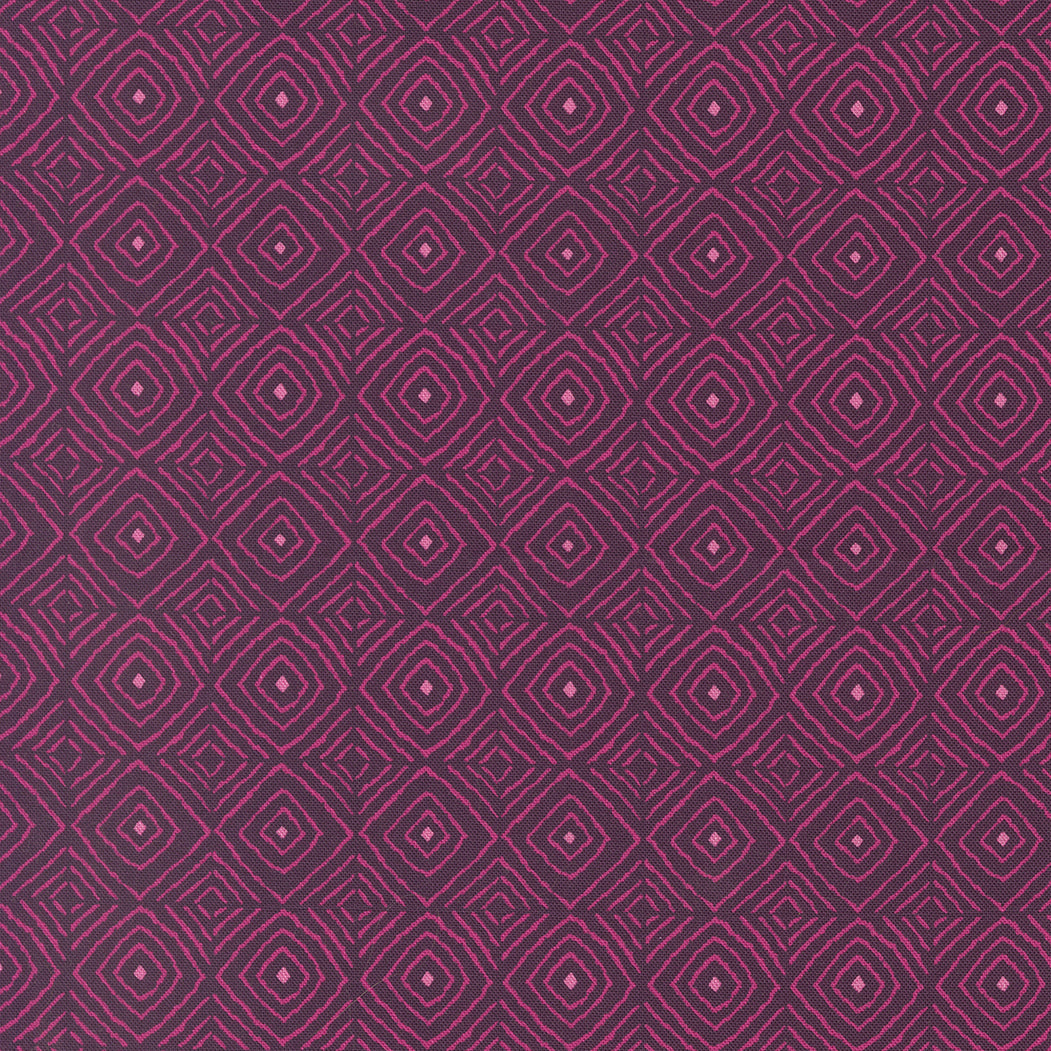 Moda | Crystal Manning | Parlor | 11966 26 | Plum | Diamonds – Quilted ...