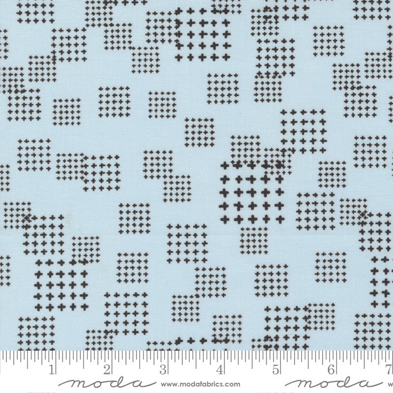 Moda | Zen Chic | Lazy Afternoon | 1786 16 | Square Dot | Sky | Zen Ch ...