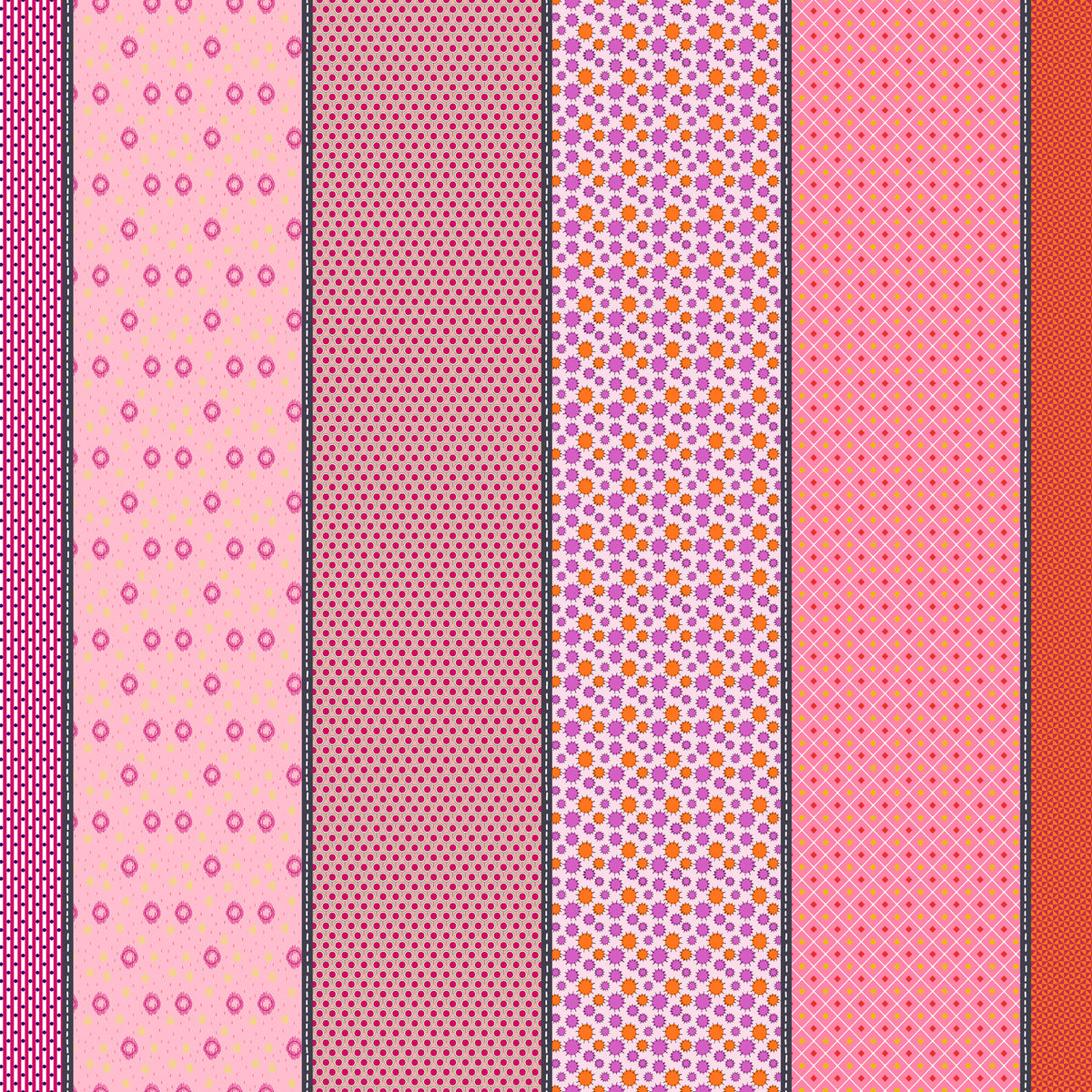 Moda | Jen Kingwell | Mixed Bag Lollies | 18241 11 | Fine and Sunny ...