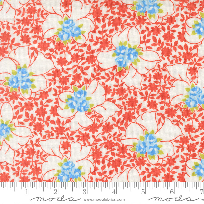 Moda | Fig Tree Quilts | Rosie | 35421 11 | Whipped Cream – Quilted Chicken