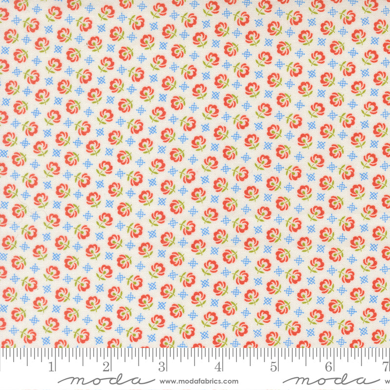 Moda | Fig Tree Quilts | Rosie | 35425 11 | Whippen Cream – Quilted Chicken