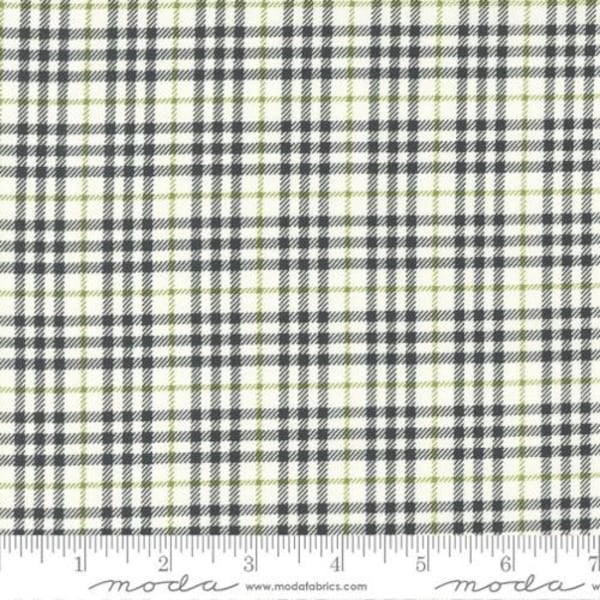 Moda | Sweetwater | Main Street | 55644 15 | Vanilla Black | Plaid ...