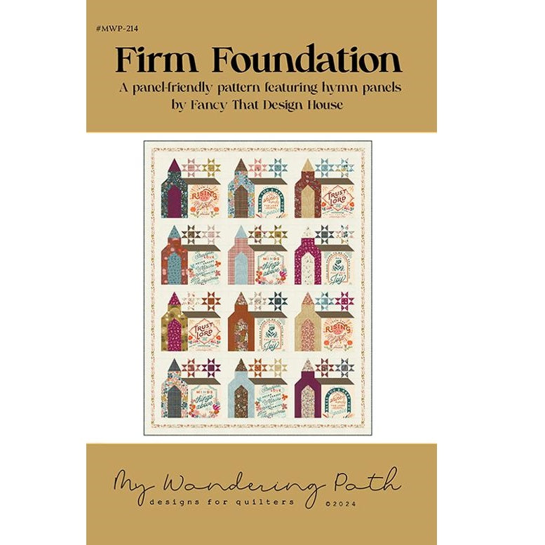 My Wandering Path Quilt Pattern | Firm Foundations | 68 x 88 | MWP 214 ...
